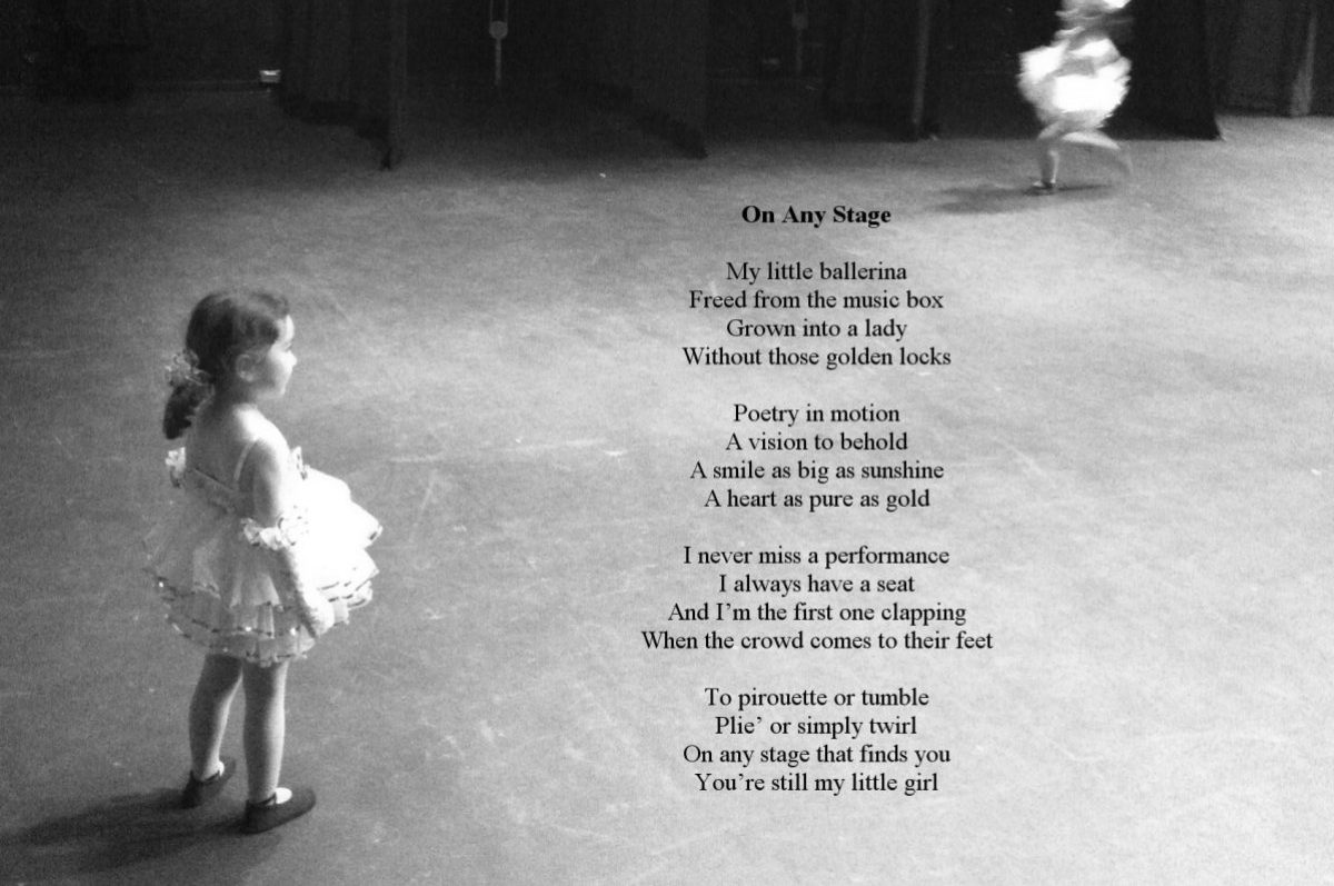 On Any Stage - an inspirational poem about a dancer