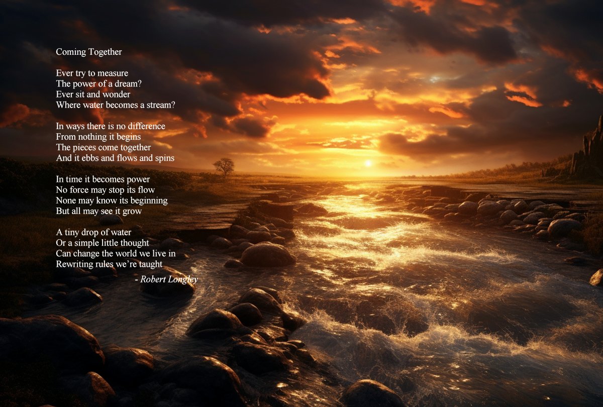 Coming Together - Inspirational Poems by Robert Longley