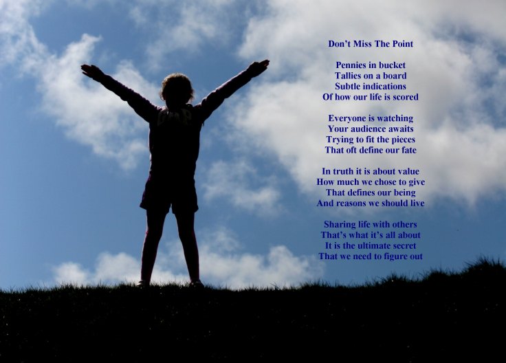 Don't Miss The Point - Sacred Poems - inspirational poetry books