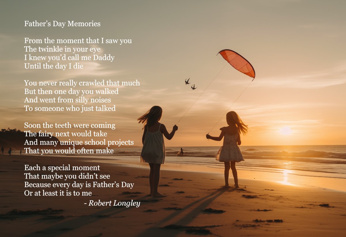 Father’s Day Memories - Sacred Poems - inspirational poetry books