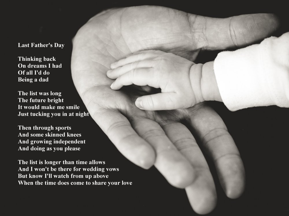 Inspirational Father Day Poem Father's Day Gift To Dad From
