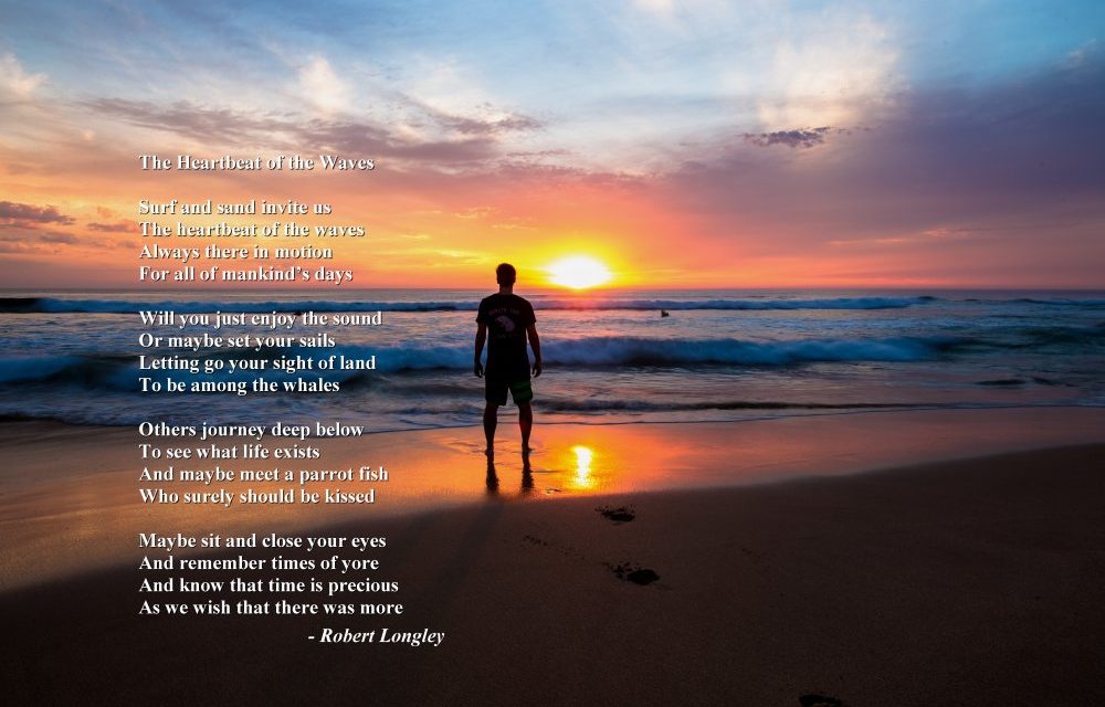 The Heartbeat of the Waves - Sacred Poems - inspirational poetry books