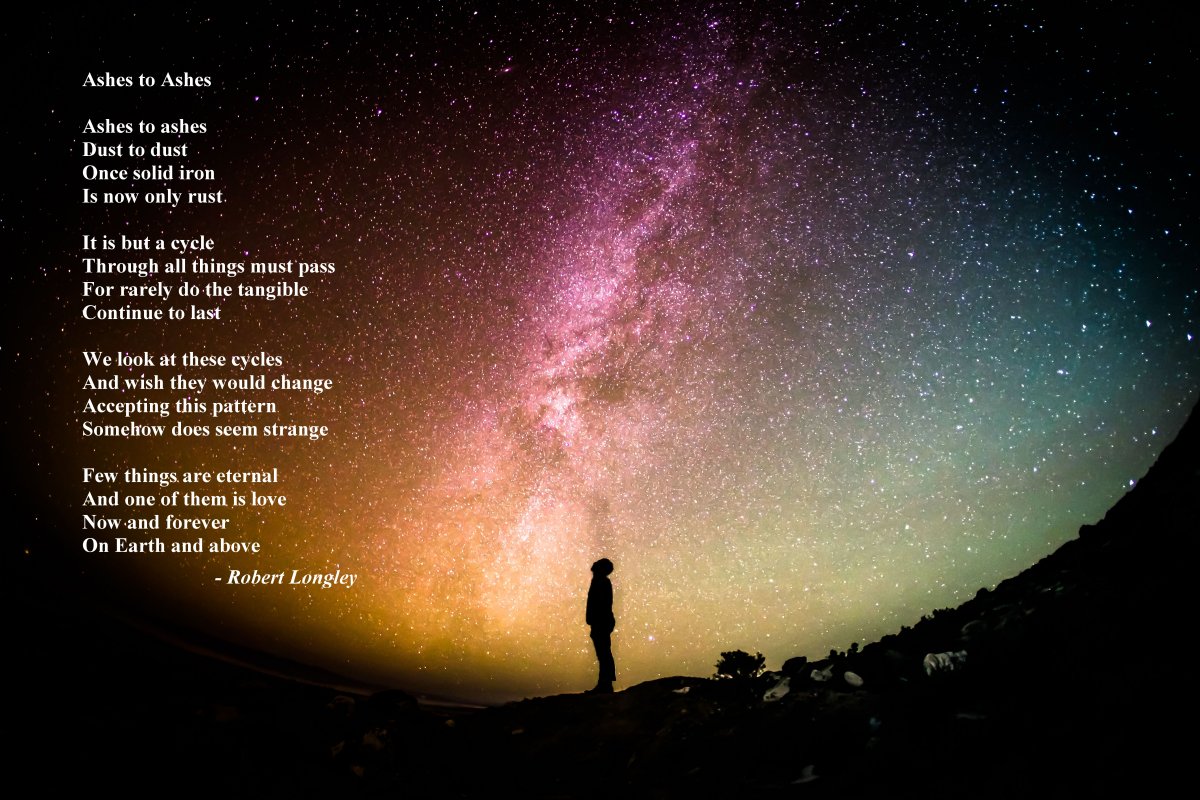 Ashes to Ashes - Sacred Poems - inspirational poetry books