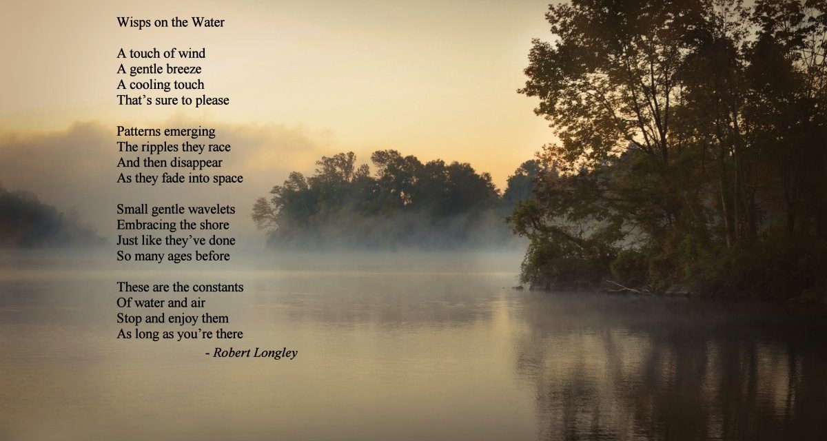 Wisps on the water - Sacred Poems - inspirational poetry books