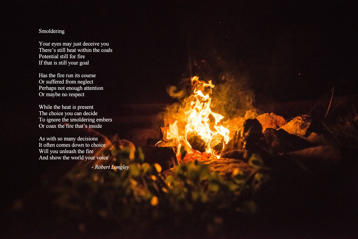 Smoldering - Sacred Poems - inspirational poetry books