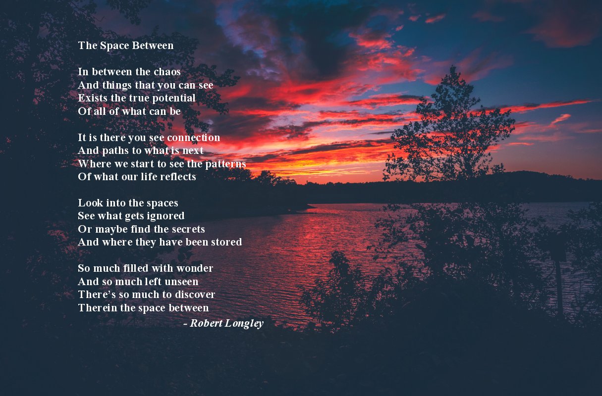 The Space Between - Sacred Poems - inspirational poetry books