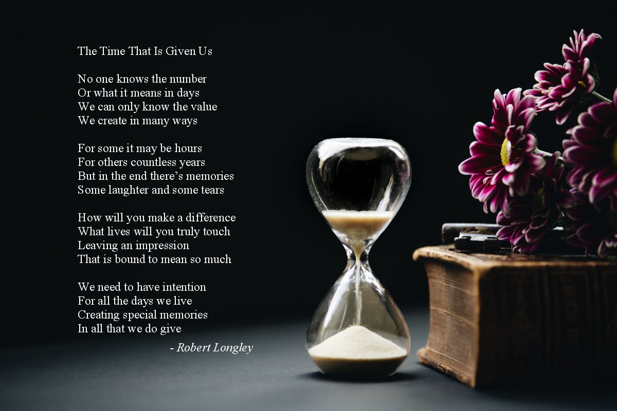 The Time That is Given Us - Sacred Poems - inspirational poetry books