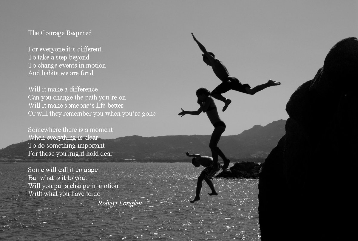 The Courage Required - Sacred Poems - inspirational poetry books