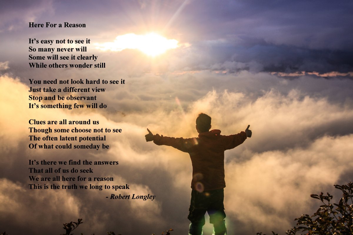 Here For a Reason - Sacred Poems - inspirational poetry books