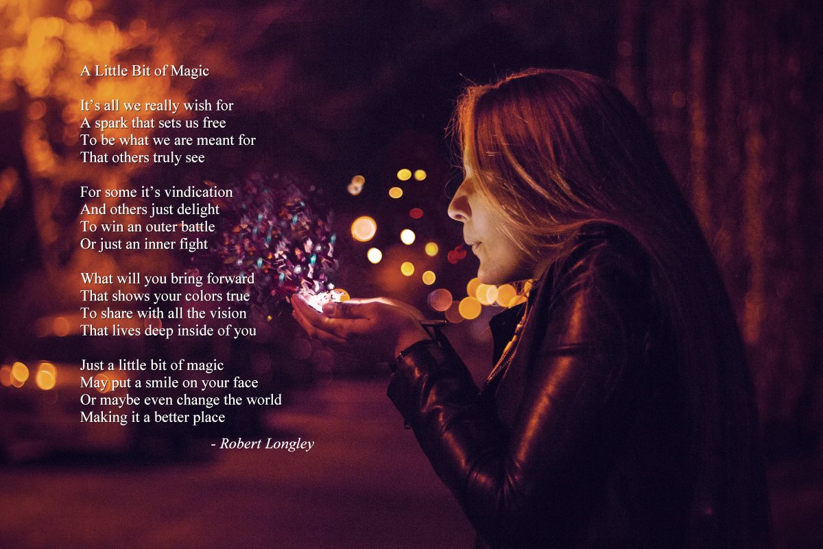 A Little Bit of Magic - Sacred Poems - books and art