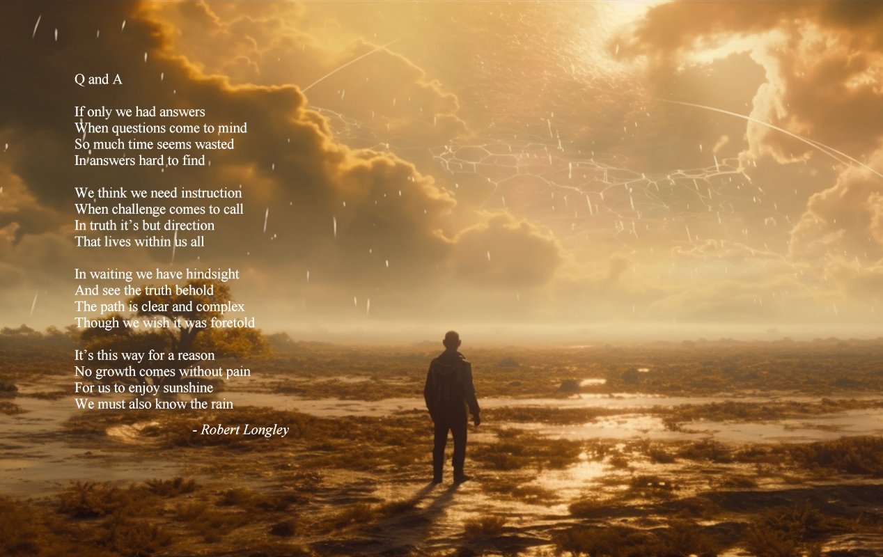 Q and A - Sacred Poems - books and art