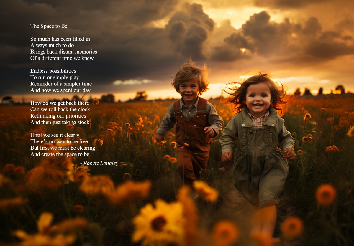 The Space to Be - Sacred Poems - books and art