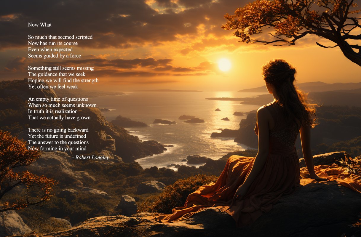 Now What - Sacred Poems - books and art