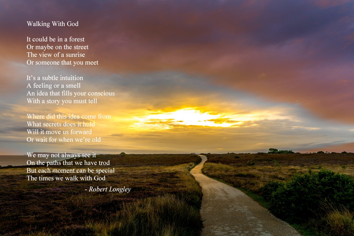 Walking With God - Sacred Poems - books and art