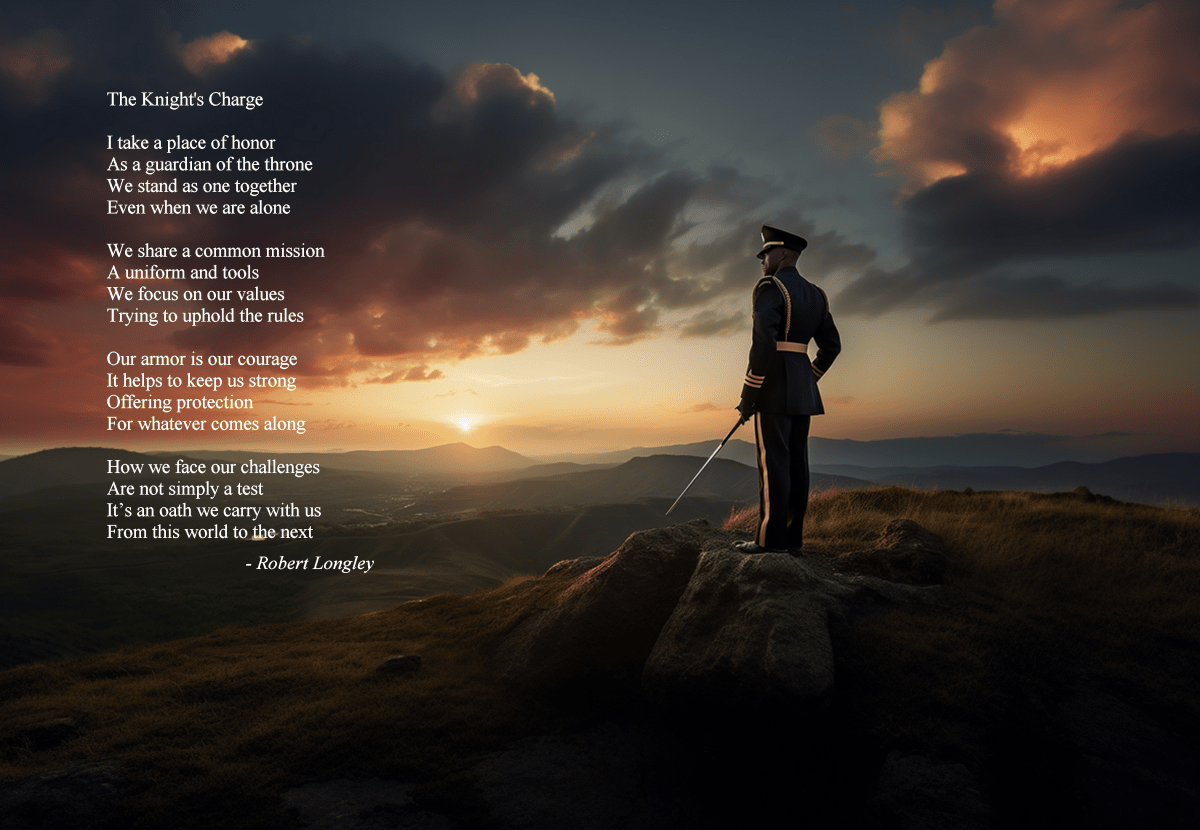 The Knight's Charge - Sacred Poems - books and art