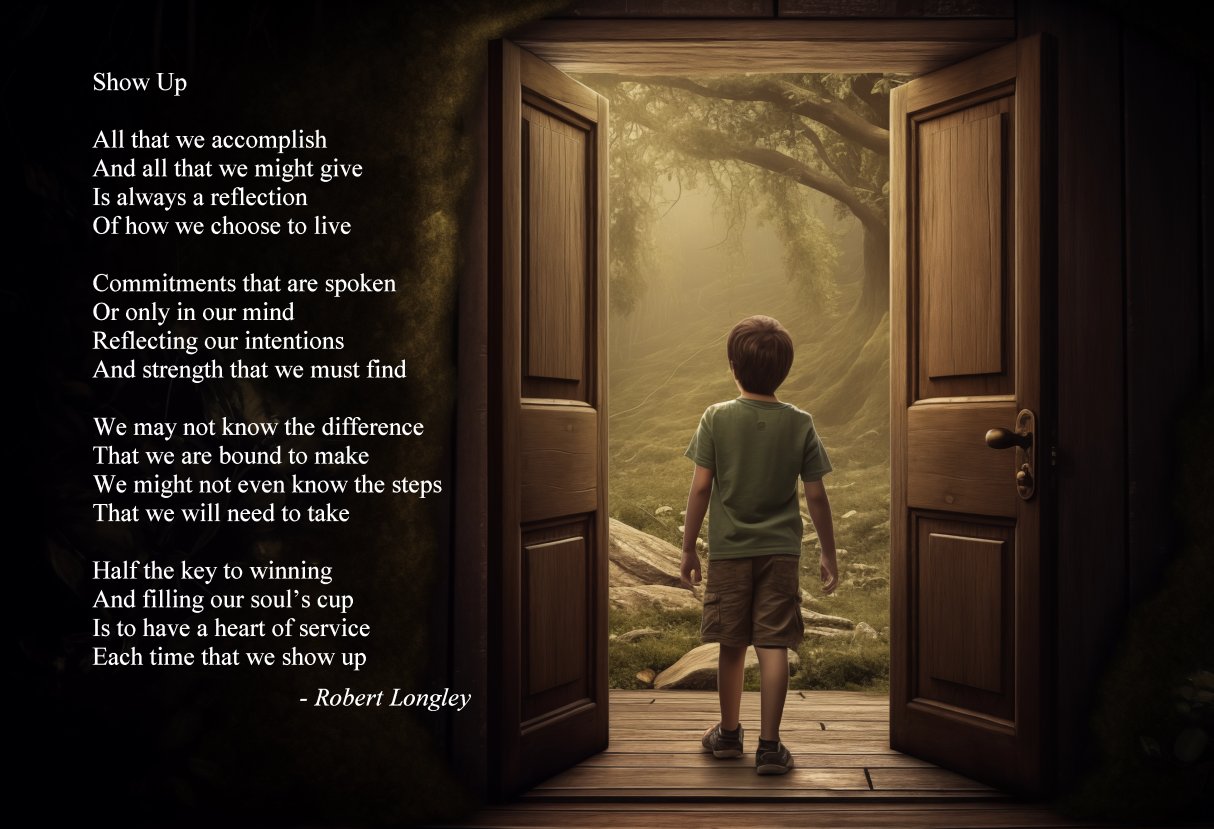 Show Up - Sacred Poems - books and art