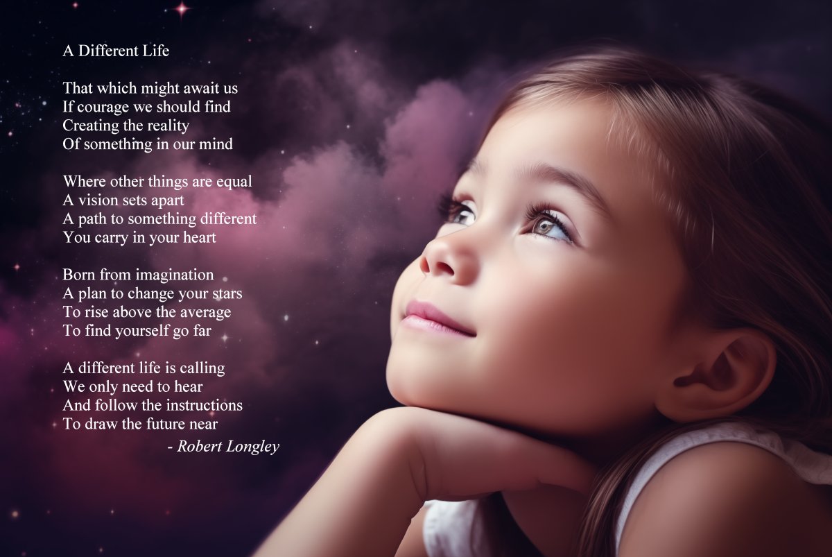 A Different Life - Sacred Poems - books and art