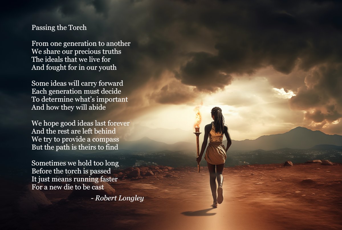 Passing the Torch - Sacred Poems - books and art