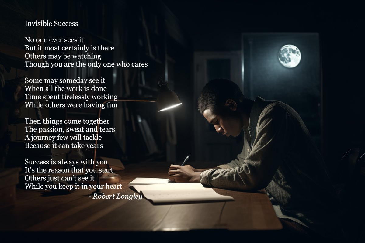 Invisible Success - Sacred Poems - books and art