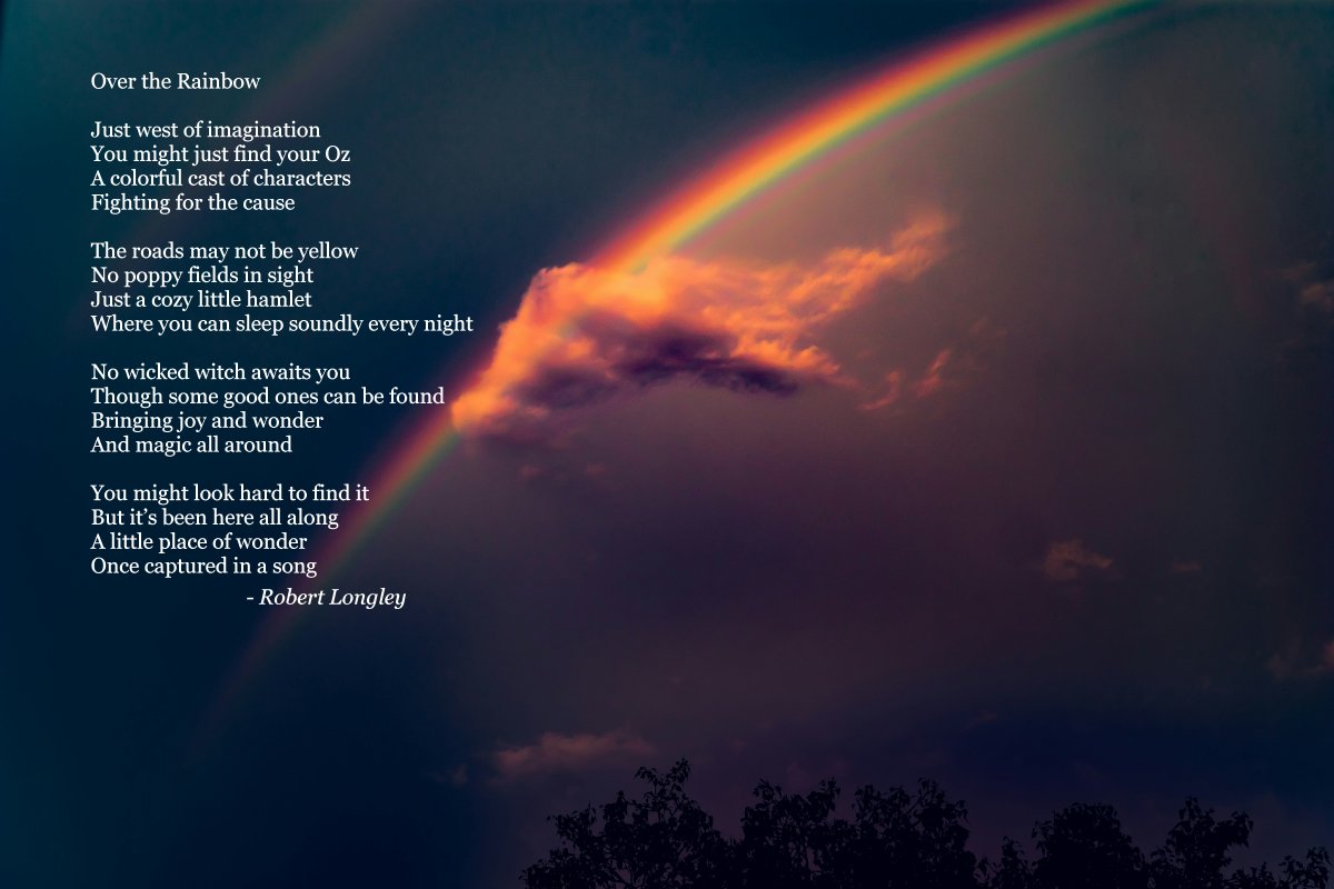 Over the Rainbow - Sacred Poems - books and art