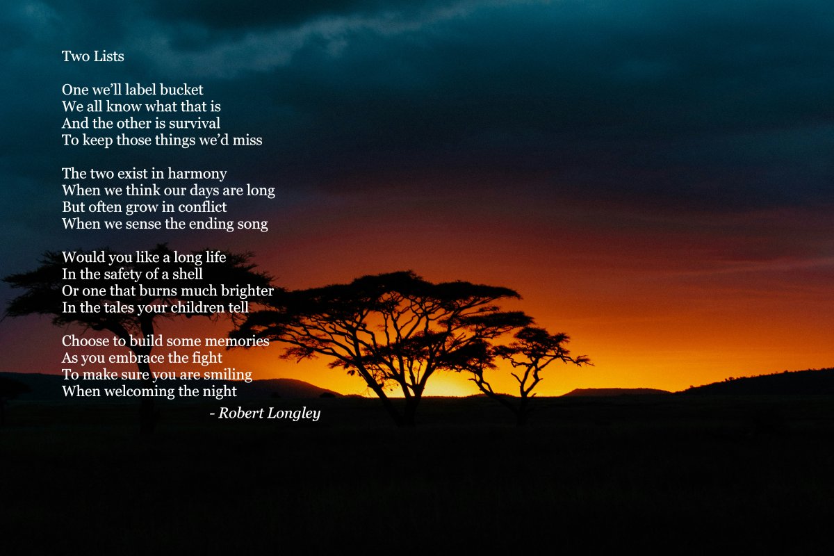 Two Lists - Sacred Poems - books and art